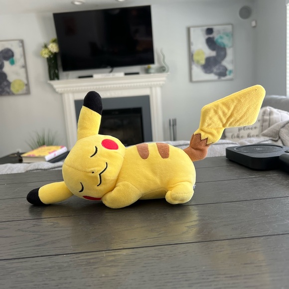 Pokemon | Toys | Pokmon Center Sleepy Pikachu | Poshmark